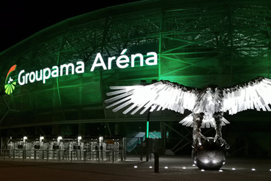 Groupama Aréna - Disano Illuminazione - Fosnova